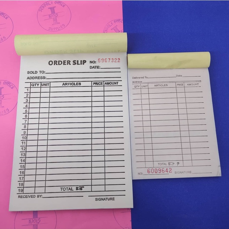 3 COPIES ORDINARY RECEIPT | Shopee Philippines