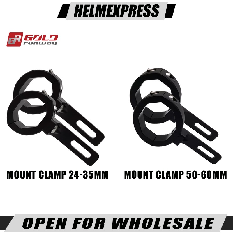 GOLD RUNWAY Mount Clamp (1 Pair, 2pcs) Adjustable Forks and Tubes ...