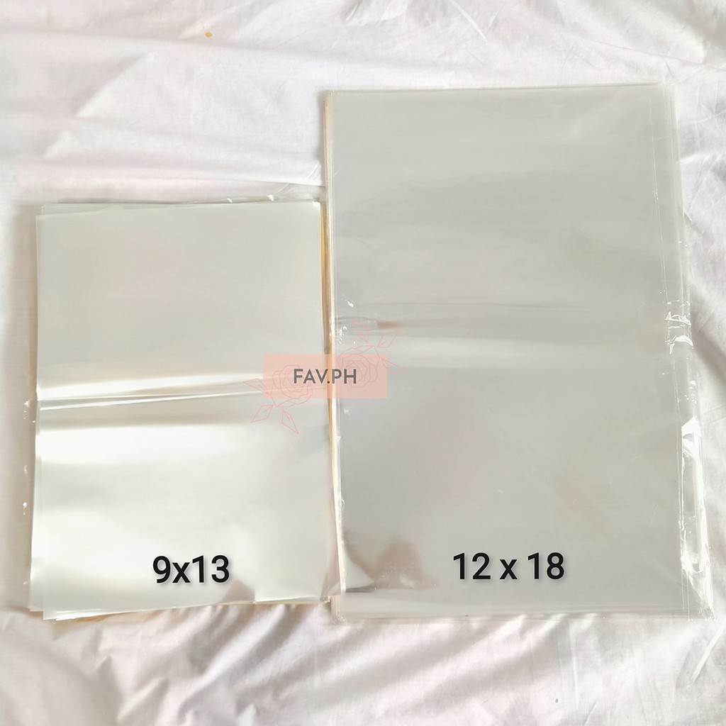 Cello Sheet Plain 100g 500g (9x13 & 12x18) | Shopee Philippines