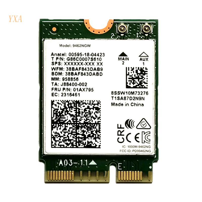 YXA Wireless-AC Dual Band Wifi Card Adapter for In-tel 9462NGW CNVI ...