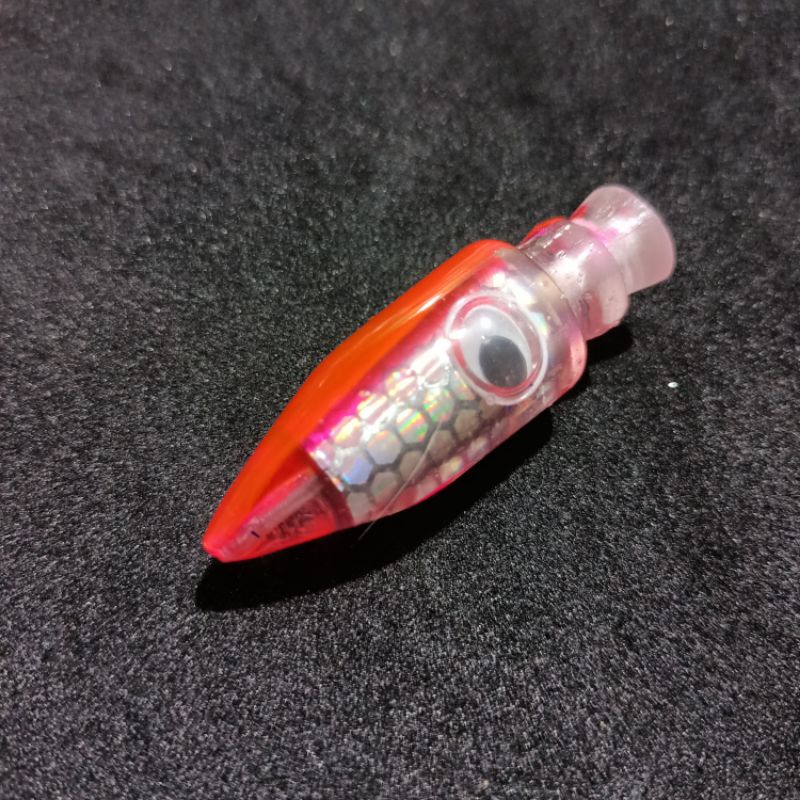 Pointed Squid Head / Acrylic Tanigue Head / Molded Glass Squid Head ...