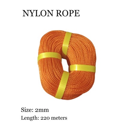 NYLON ROPE 1mm , 2mm (Per Roll) | Shopee Philippines