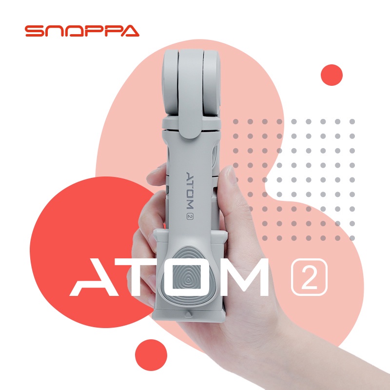 Snoppa ATOM 2 3-Axis Smartphone Stabilizer Vlog Handheld Gimbal Tripod ...