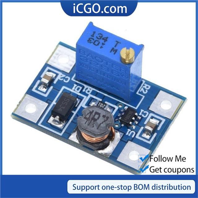 2-24V to 2-28V 2A DC-DC SX1308 Step-UP Adjustable Power Module Step Up ...