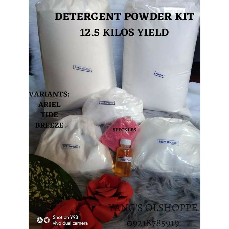 DETERGENT POWDER KIT | Shopee Philippines