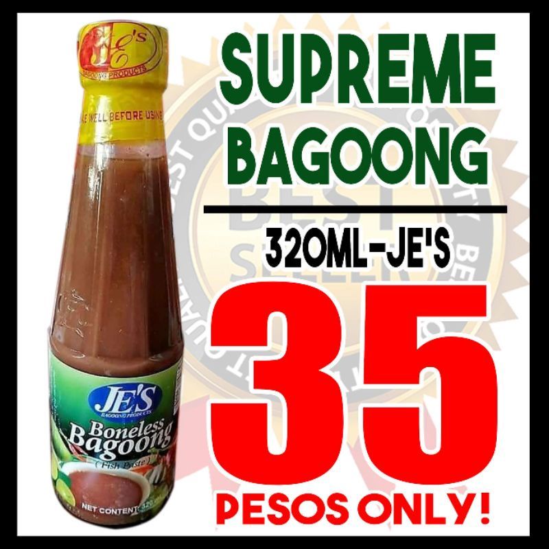 JE'S Boneless Bagoong Isda from Lingayen Pangasinan | Shopee Philippines