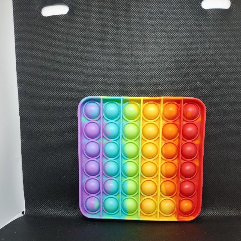 square rainbow pop it | Shopee Philippines