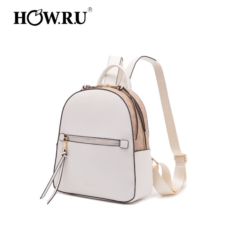 How.R.U 2024 Original Backpack Leather Bag | Shopee Philippines