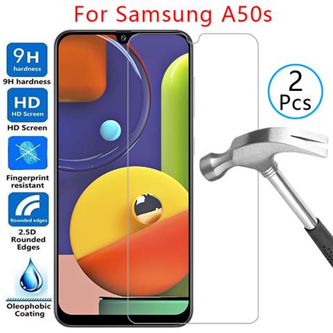 Tempered Glass Case For Samsung A50s Cover On Galaxy a 50s A50 s Phone ...