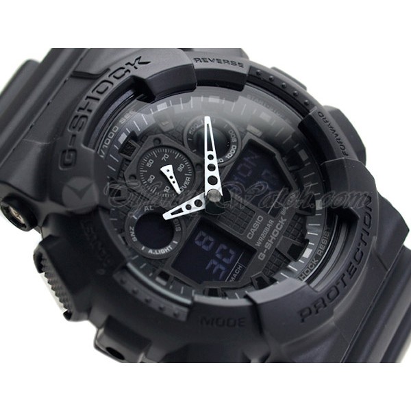 Casio G-Shock GA-100-1A1DR Dark Knight Digital Analog Watch For Men ...