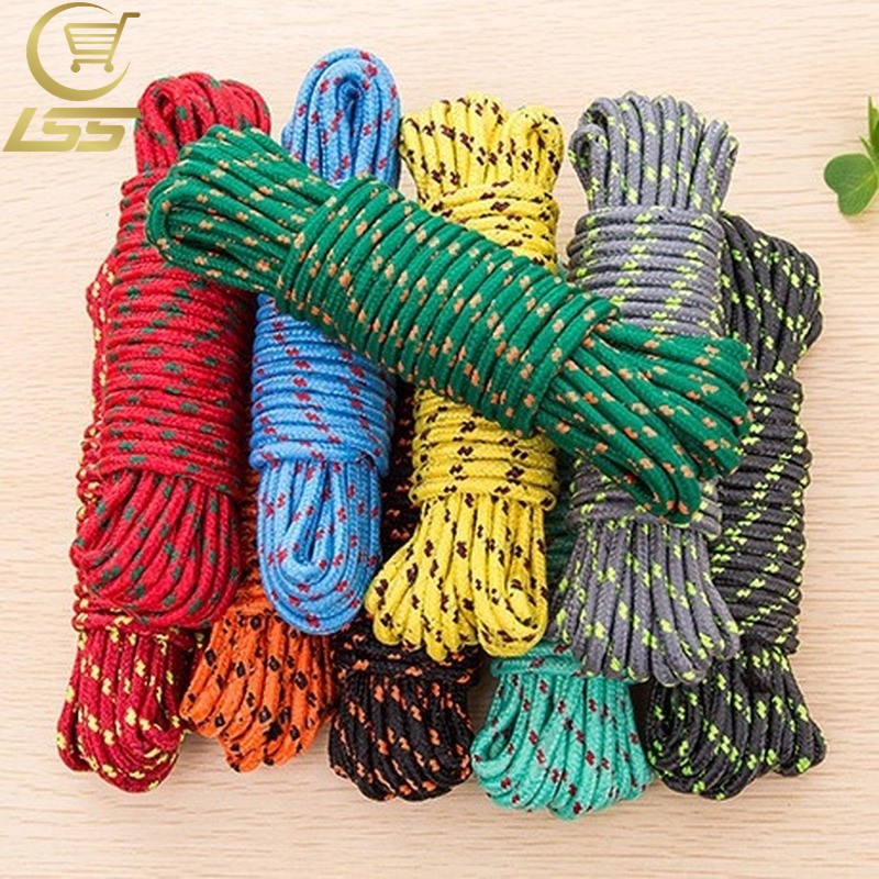 Efeq Multifunction Rope 10 Meters Nylon Clothesline Luggage Rope Indoor ...