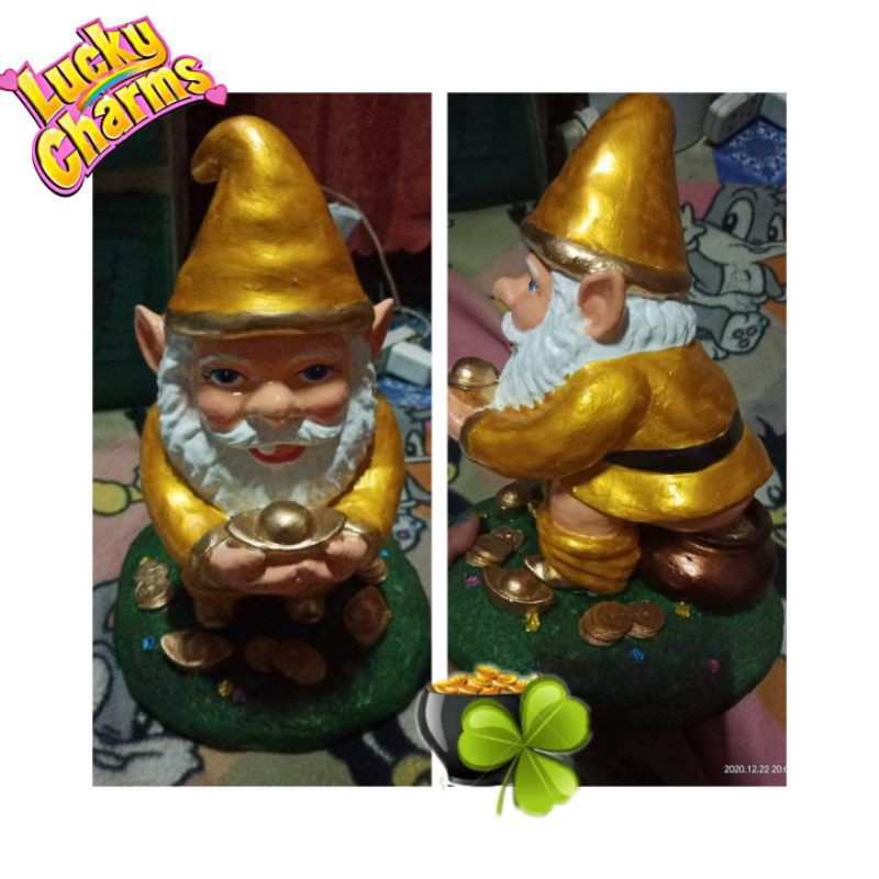 Lucky Pooping dwarf 12inches(blessed and ritualized) | Shopee Philippines