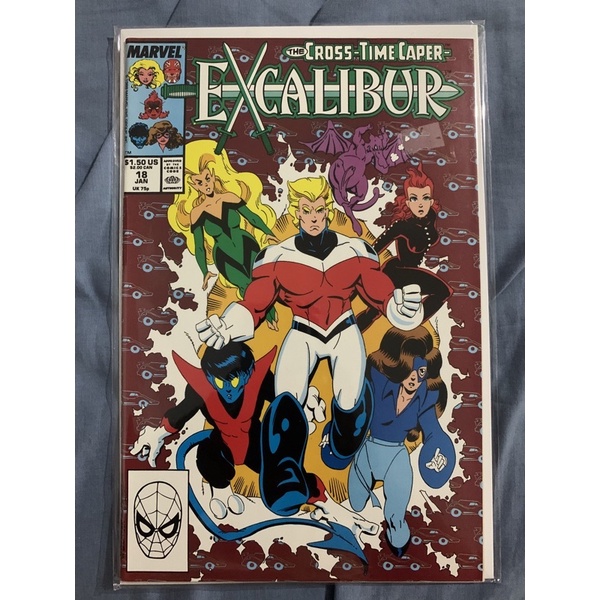 Excalibur Assorted Comics X-Men Nightcrawler Captain Britain Shadow Cat ...