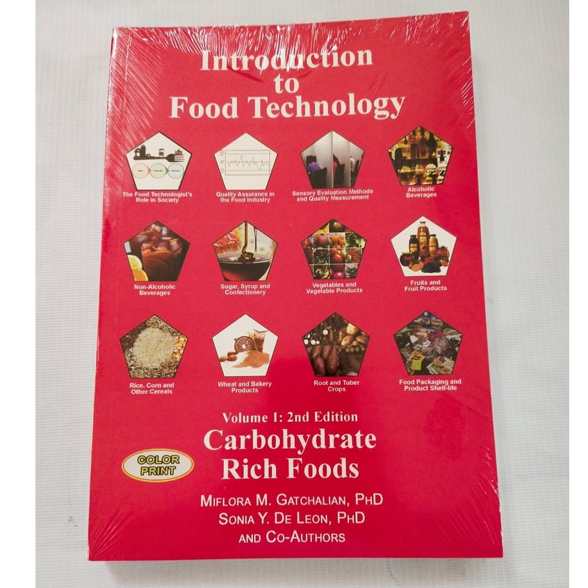 INTODUCTION TO FOOD TECHNOLOGY Vol 1: 2nd Edition Carbohydrate Rich ...