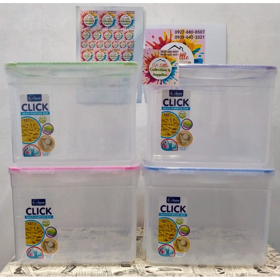 Click Multipurpose Box 12Liters | Shopee Philippines