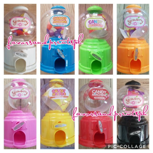 CANDY MACHINE / GUMBALL DISPENSER (SMALL) | Shopee Philippines