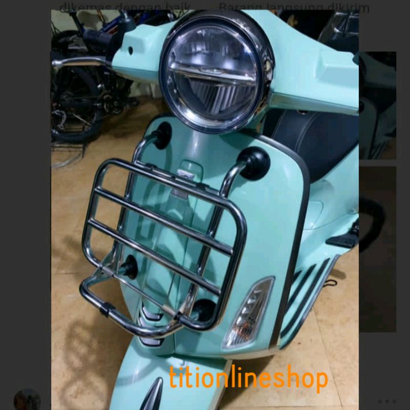 Front Rack/Rack With For Vespa Sprint And Primavera Vespa Accessories ...