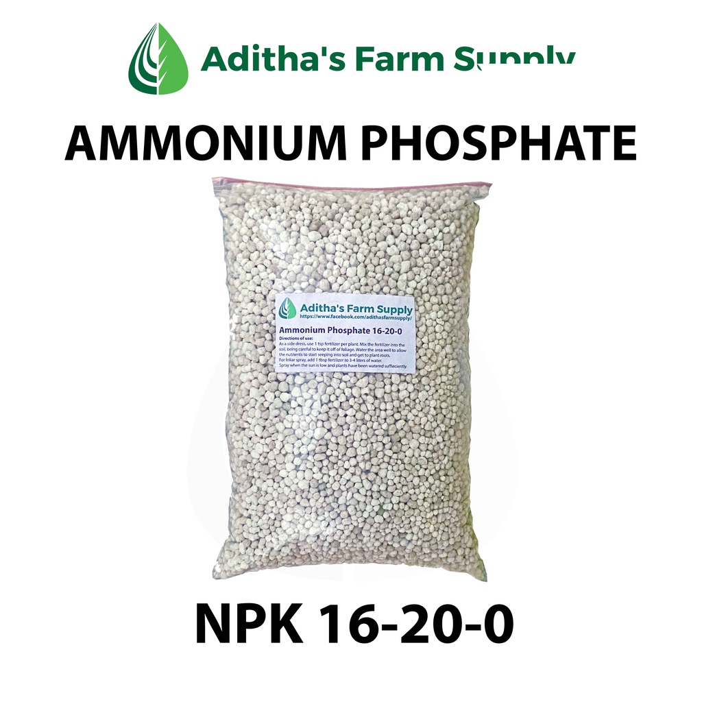 Ammonium Phosphate Fertilizer (NPK 16-20-0) 200g/1kg | Shopee Philippines