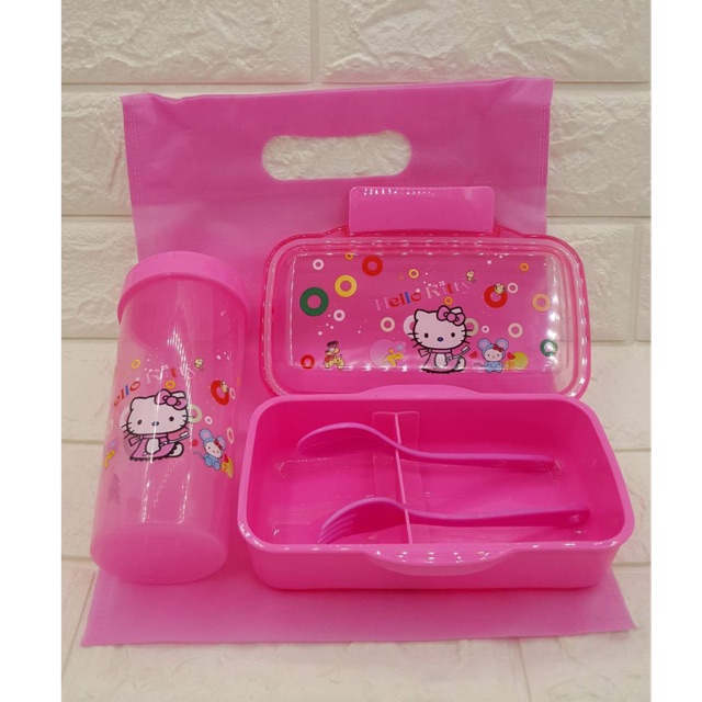 Cartoon character Lunch box set | Shopee Philippines