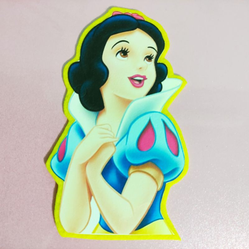 Disney princesses half body printed applique | Shopee Philippines