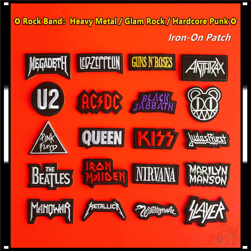 Rock Band：Heavy Metal / Glam Rock / Hardcore Punk - Series 06 Mini Iron ...