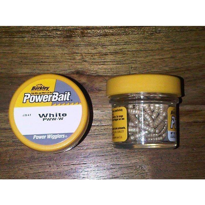 BERKLEY SOFTLURE POWERBAIT POWER WIGGLERS WHITE PWW-W | Shopee Philippines