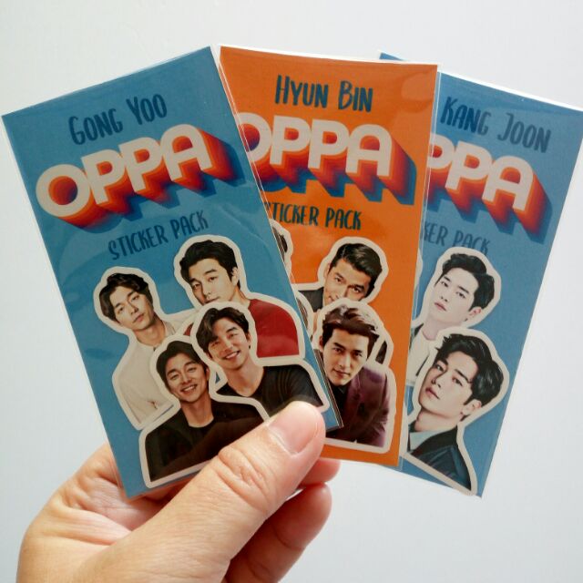 OPPA Sticker Pack (4pcs) | Shopee Philippines