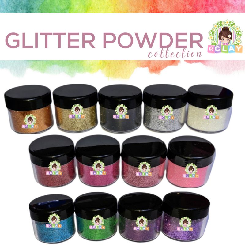 5ml/20ml SHIMMER DUST GLITTER POWDER | Shopee Philippines