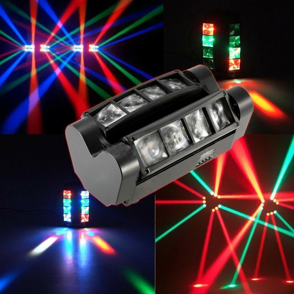OSQ 8X3W Mini Spider Beam Moving Head Light (LM30A) | Shopee Philippines