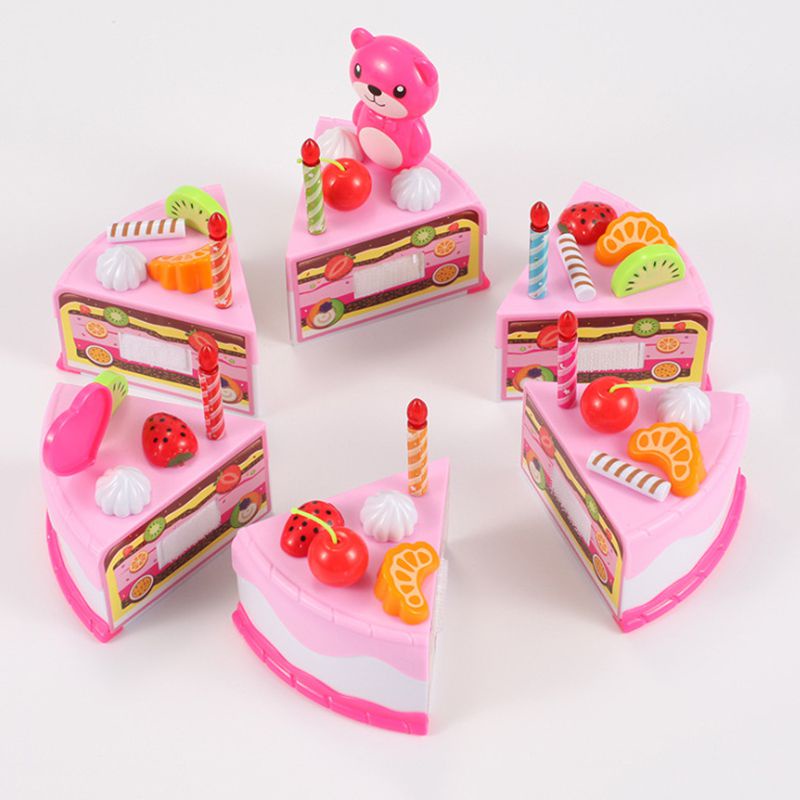 Role Pretend Premium Play Kitchen Toy Set With Realistic Cake And ...