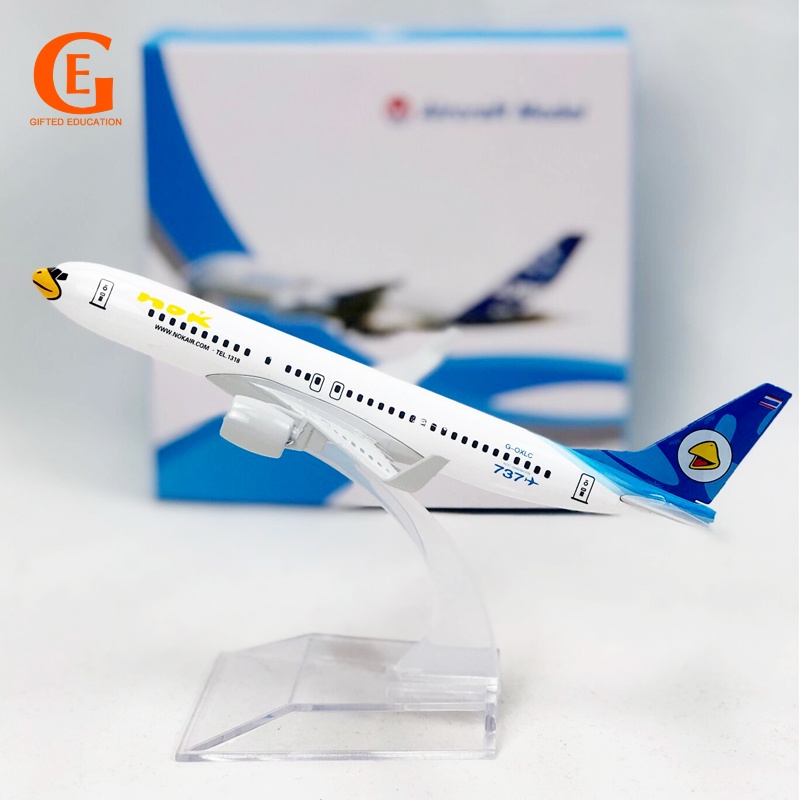 Thai Airways Air NOK Boeing 737 Diecast Aircraft Model Thailand White ...