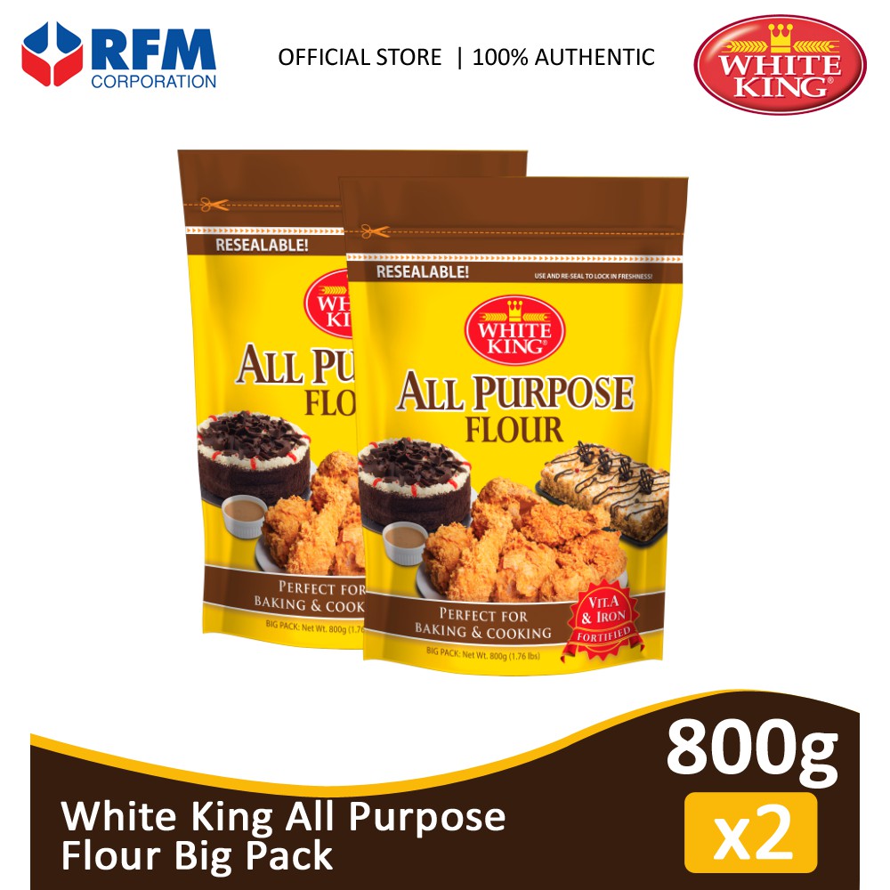 White King All Purpose Flour Big Pack - Set of 2s | Shopee Philippines