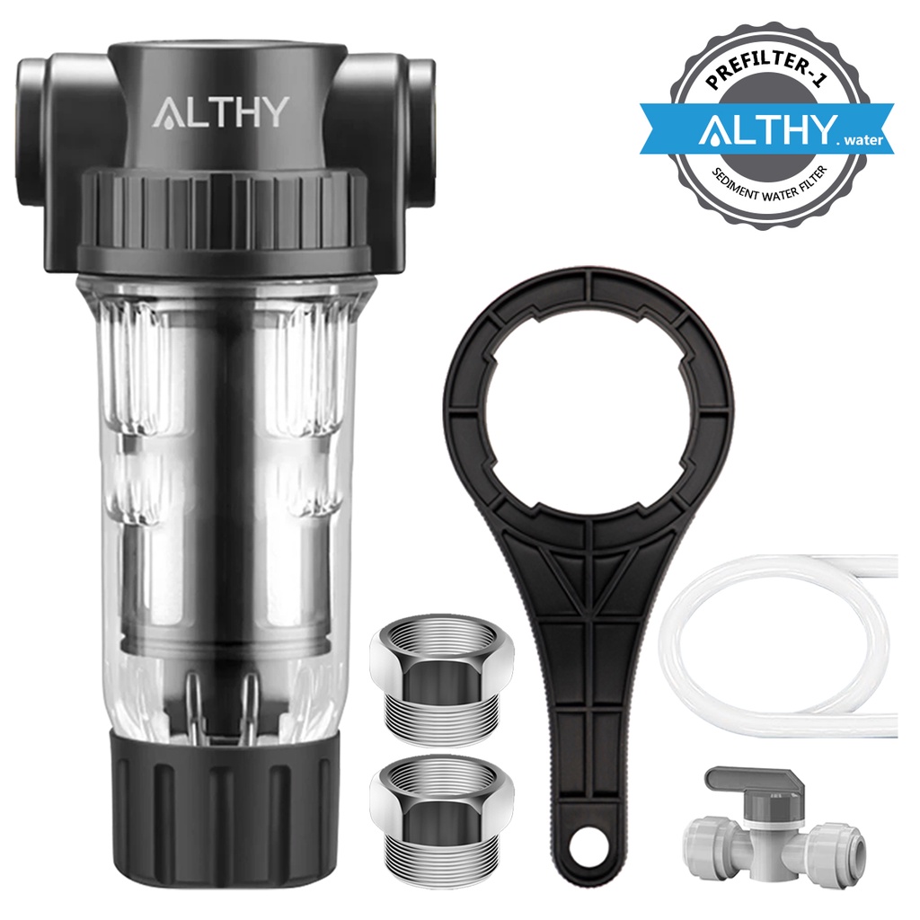 ALTHY AL-PRE1 Water Pre-Filter System Spin Down Sediment Water Filter ...