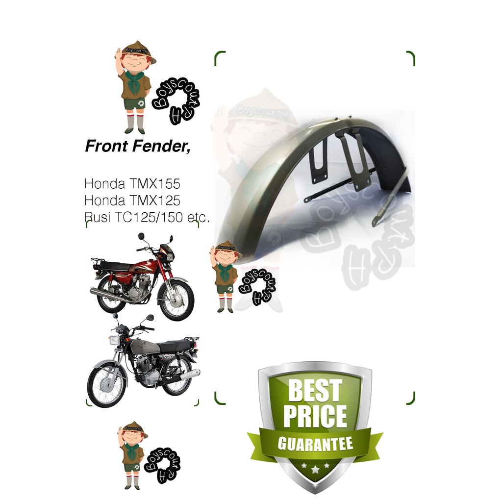 Front Fender Tapolodo for TMX | Shopee Philippines