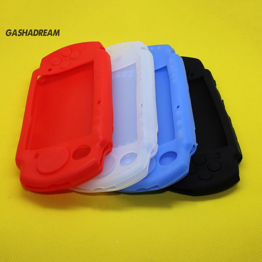 GD| Soft Silicone Gel Protective Skin Case Cover PSP 2000/3000 Game ...