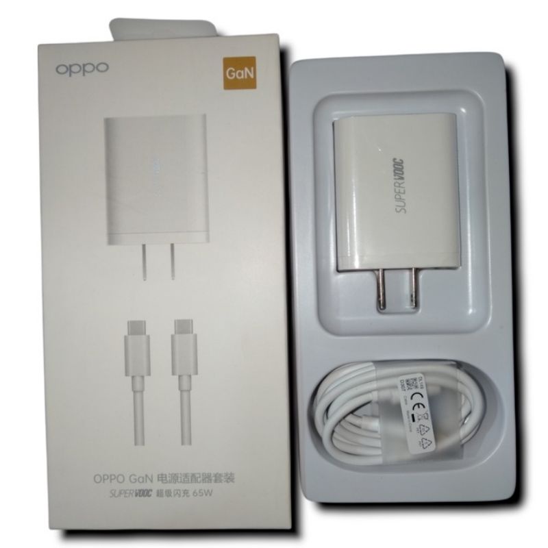 OPPO Original 65W GaN SUPERVOOC 2.0 power charger for Reno Ace 1/2 Reno ...