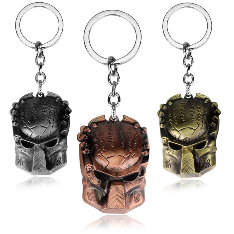 AVP Alien vs. Predator Warrior Mask Keychain 4.8*4.6cm | Shopee Philippines