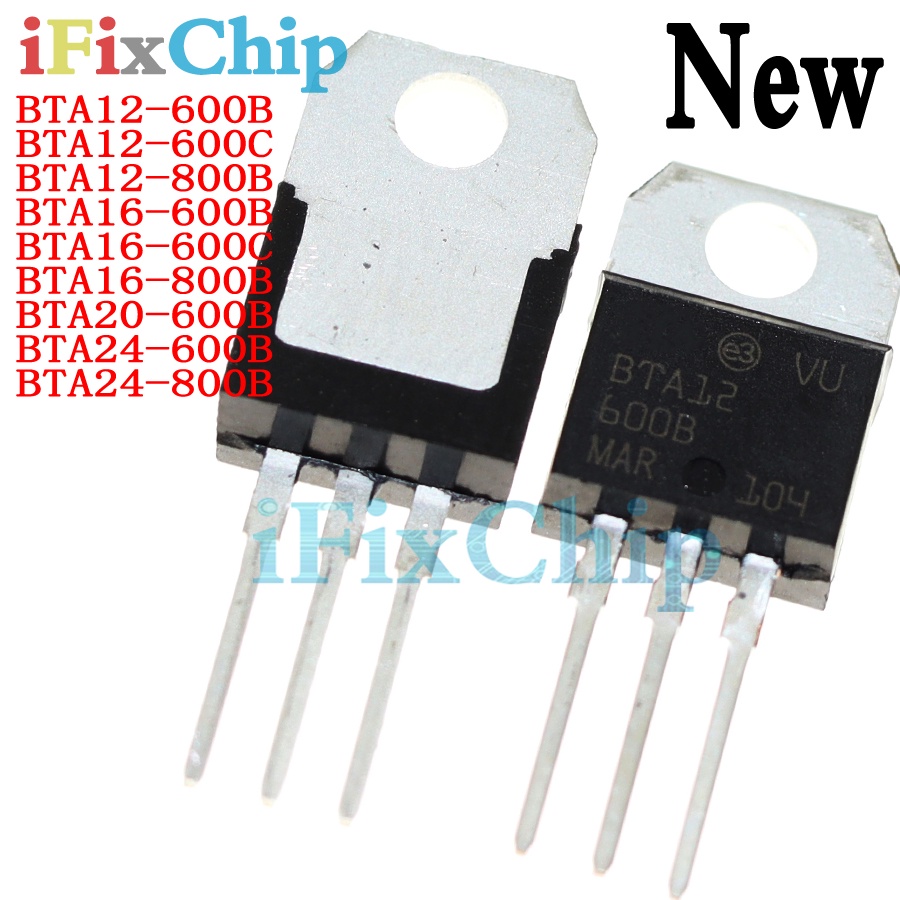 10pcs BTA12-600B BTA12-600C BTA12-800B BTA16-600B BTA16-600C BTA16-800B BTA20-600B BTA24-600B ...