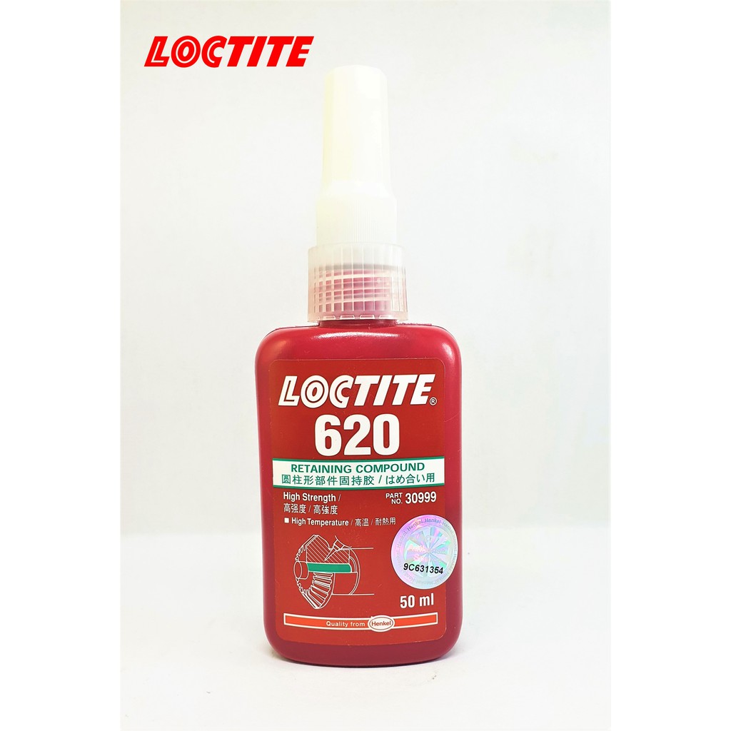 Loctite 620 Retaining Compound High Strength High Temp 50ML | Shopee ...
