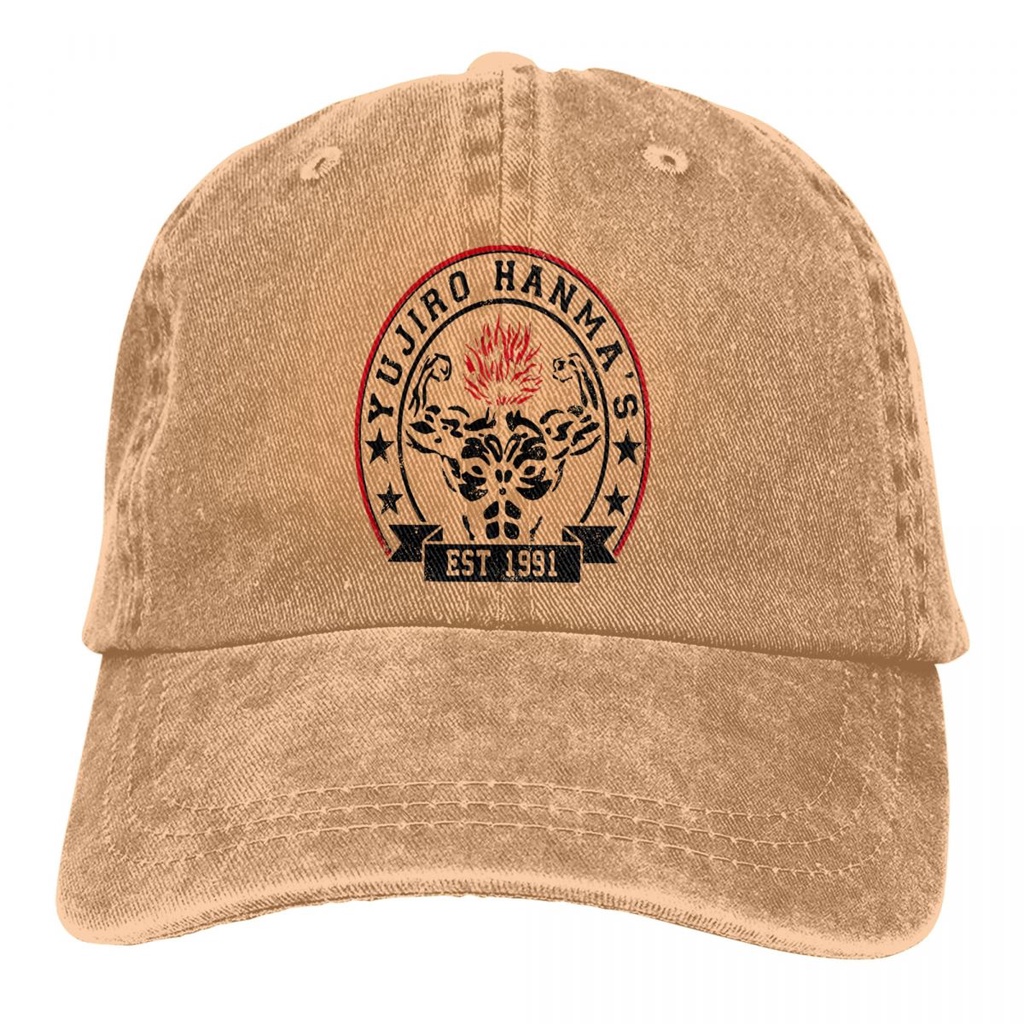 2022 Baki Hanma Yujiro Fighting Manga Hat Peaked Cap Black Personalized ...