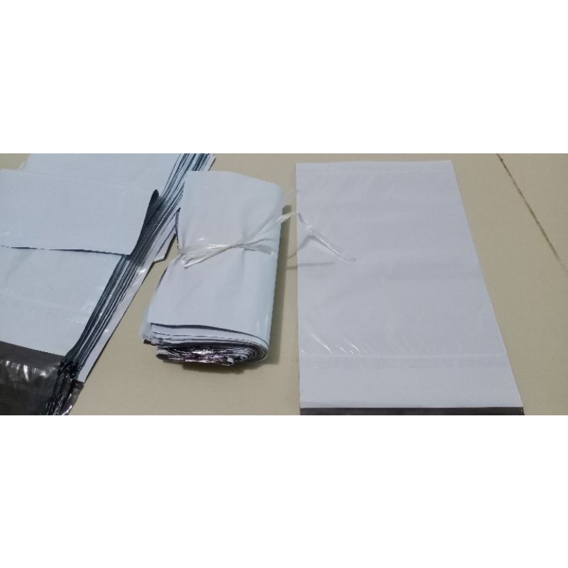 17cm x 32cm Plastic parcel with pocket untuk pos barang (sekeping ...