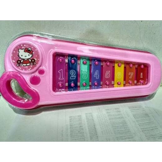 Pink Hello kitty Xylophone Music Toy | Shopee Philippines
