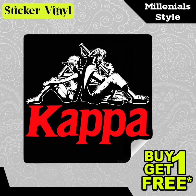 One Piece'X Kappa Sticker Sticker Anime Japanese Anime Animation Series ...