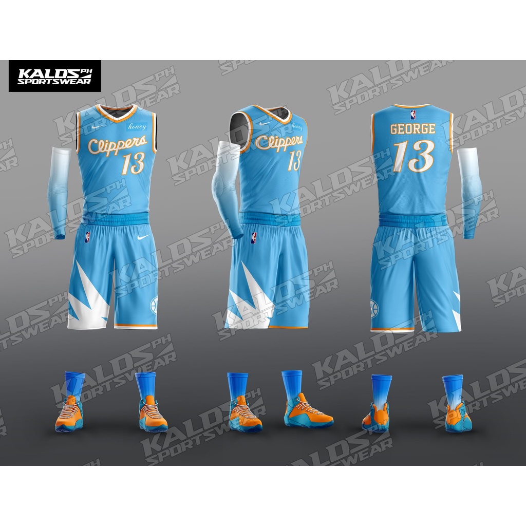 FULL SUBLI CLIPPERS CITY EDITION JERSEY DESIGN 2021-22 | Shopee Philippines