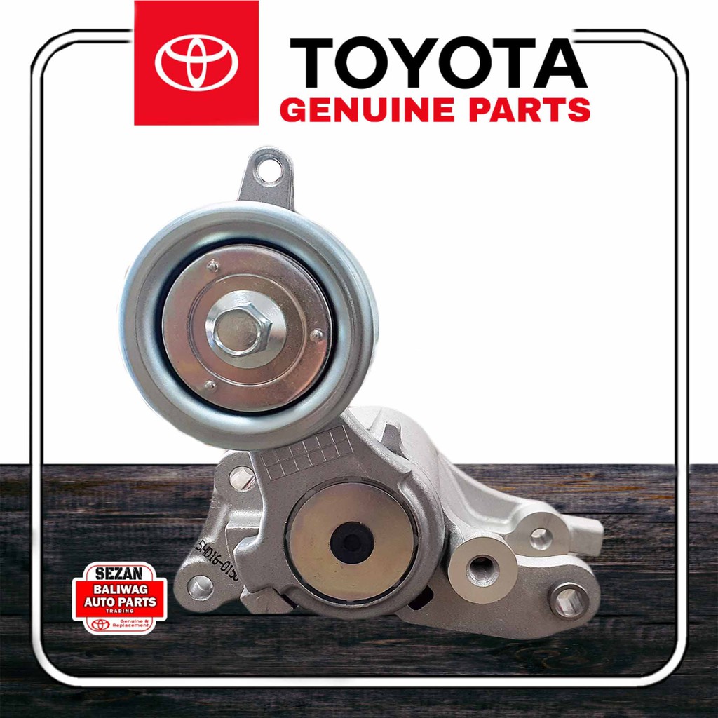 ORIGINAL TOYOTA ALTERNATOR BELT TENSIONER ASSY FORTUNER INNOVA HILUX ...