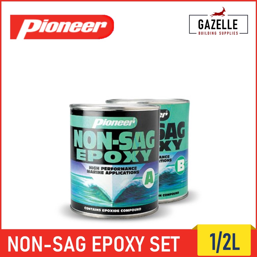 PIONEER NON-SAG Epoxy - 1/8L / 1/4L / 1/2L | Shopee Philippines