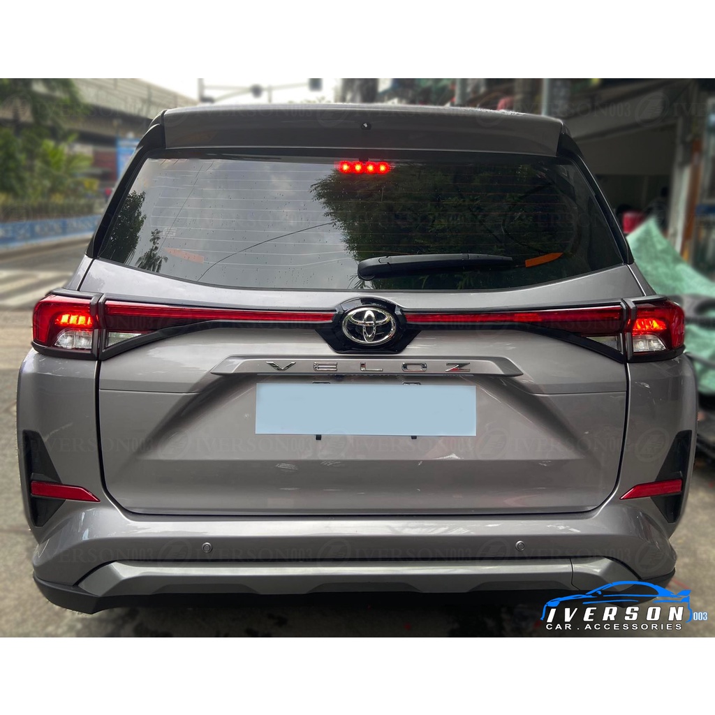 Black Combo Garnish Cover Set for Toyota Veloz 2022 | Shopee Philippines