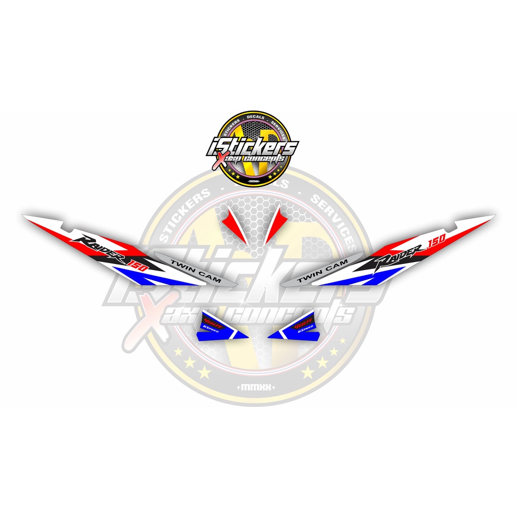 Suzuki Raider 150 Gen1 Stock Decals | Shopee Philippines