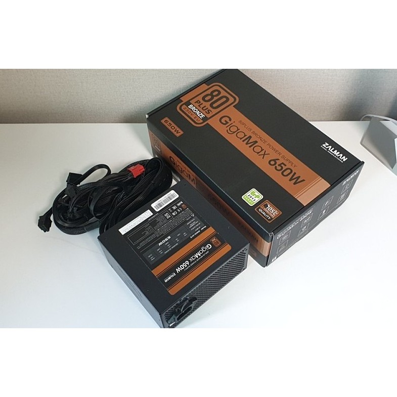 Zalman Gigamax 650w bronze 80plus bronze power supply | Shopee Philippines