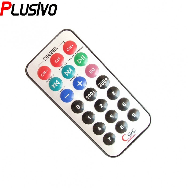 38KHz Mini Infrared Remote with 21 Keys (no batteries included ...